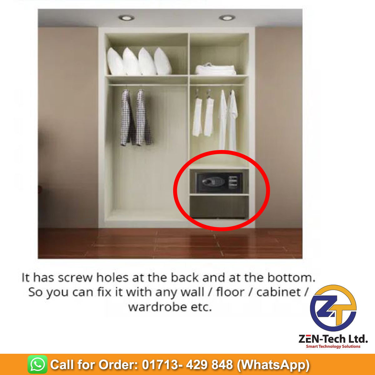 Model: ZLP-HS-104 (Digital Locker) - Zen Tech Ltd